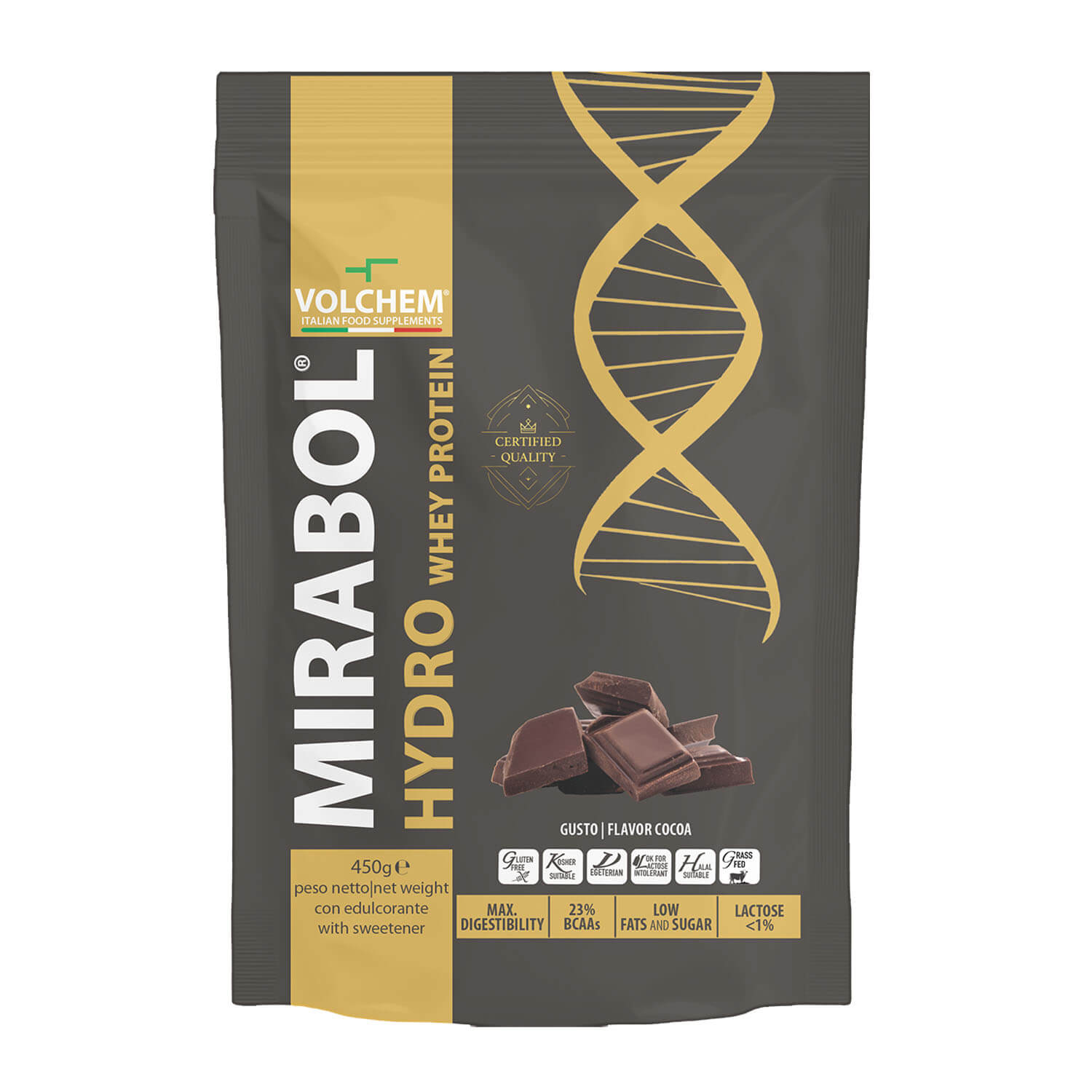 Volchem Mirabol Hydro 90 Whey Protein | Hydrolyzed Protein Isolate 9 ...